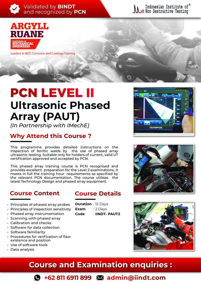 NDT Training & Certification Indonesia - IINDT Batam