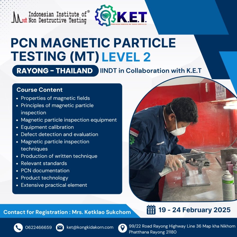 NDT Training & Certification in Indonesia - IINDT Batam